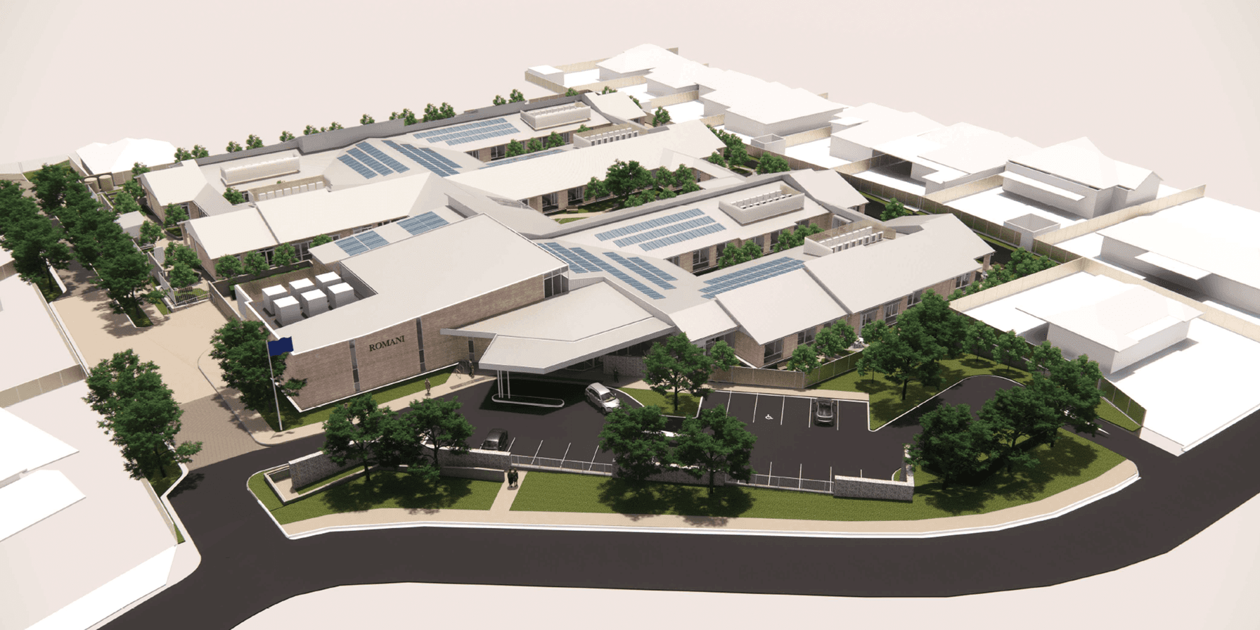 Romani Residential Aged Care Facility | TSA Riley